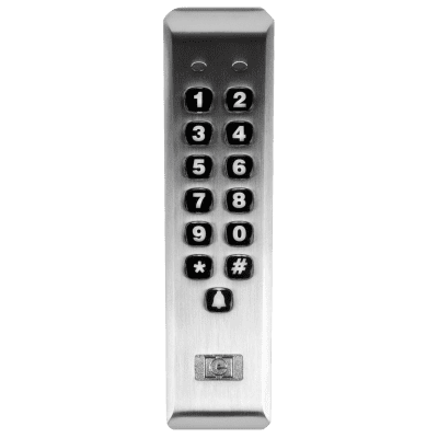 Nortek 212iLM Indoor / Outdoor Mullion-mount Weather Resistant Keypad ...
