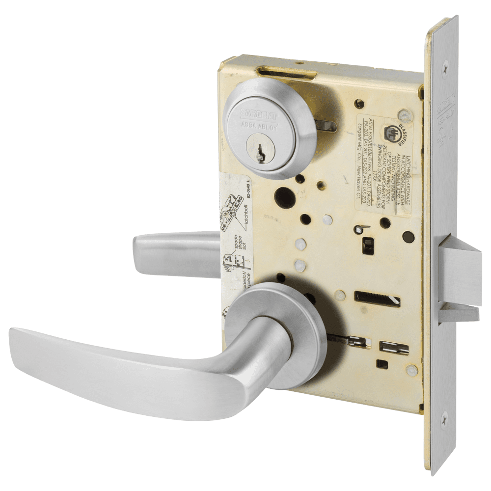Sargent 8267 Institutional Privacy Lock Function, Heavy Duty Single Cy ...