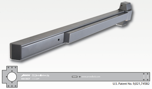Arrow PEC910 36" Aluminum Exit Device – Barzel Lock
