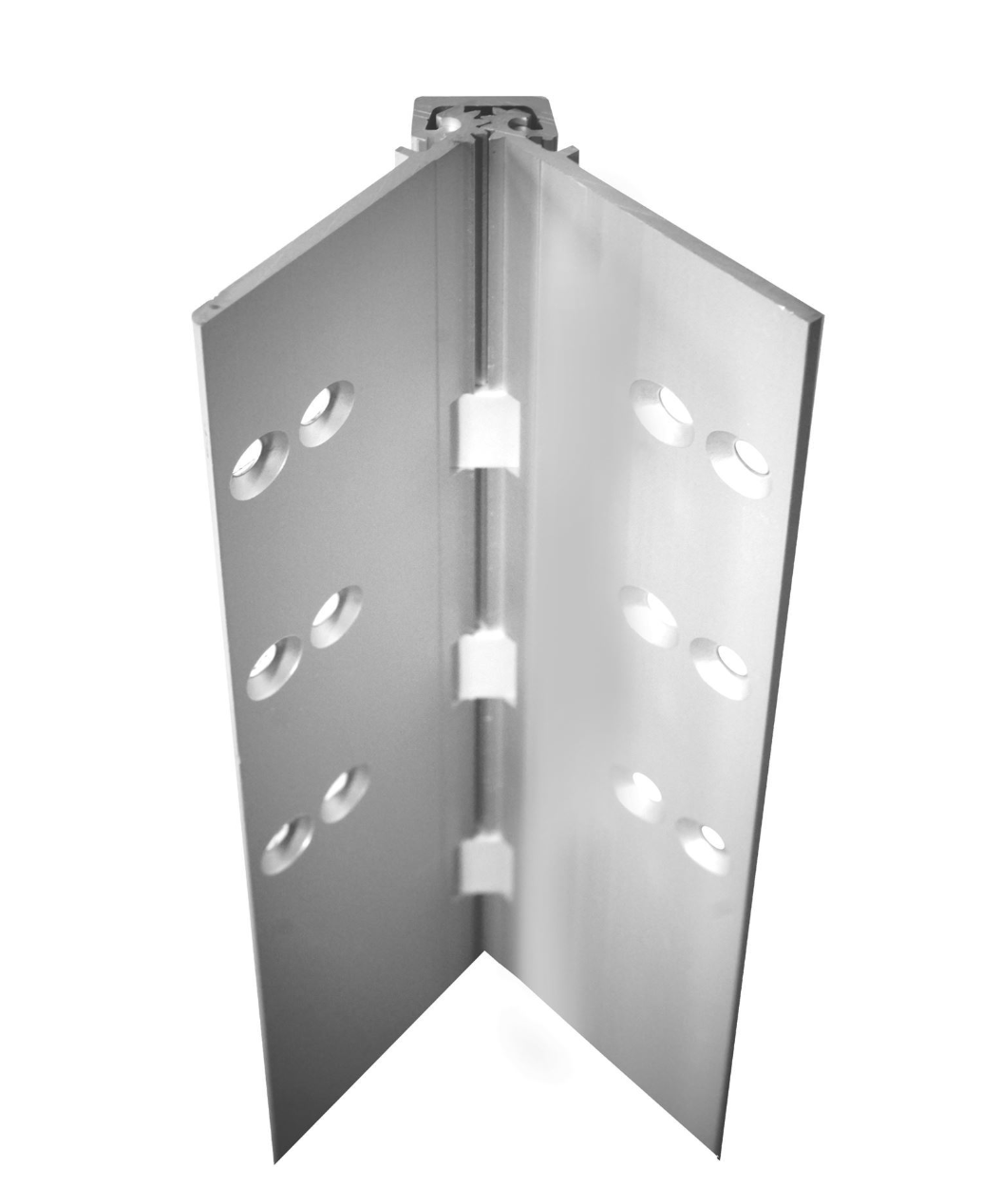 ABH A280LL Aluminum Continuous Geared Hinge Full Mortise – Barzel Lock